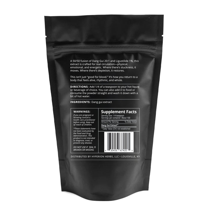 Dang Gui Extract – 20:1 Angelica sinensis | Hyperion Herbs